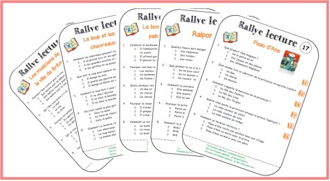 Contes – Rallye lecture – Les petits brouillons